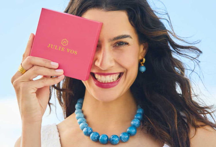 24K Gold Plate & Gemstone Bracelets | Julie Vos