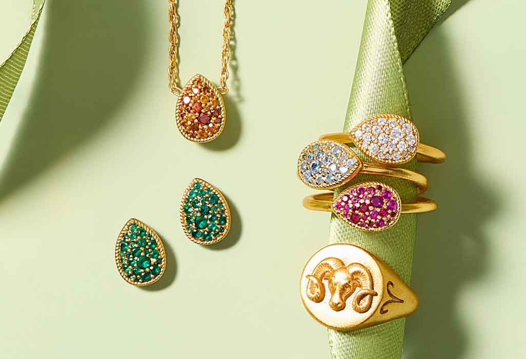 24K Gold Plate & Gemstone Bracelets | Julie Vos