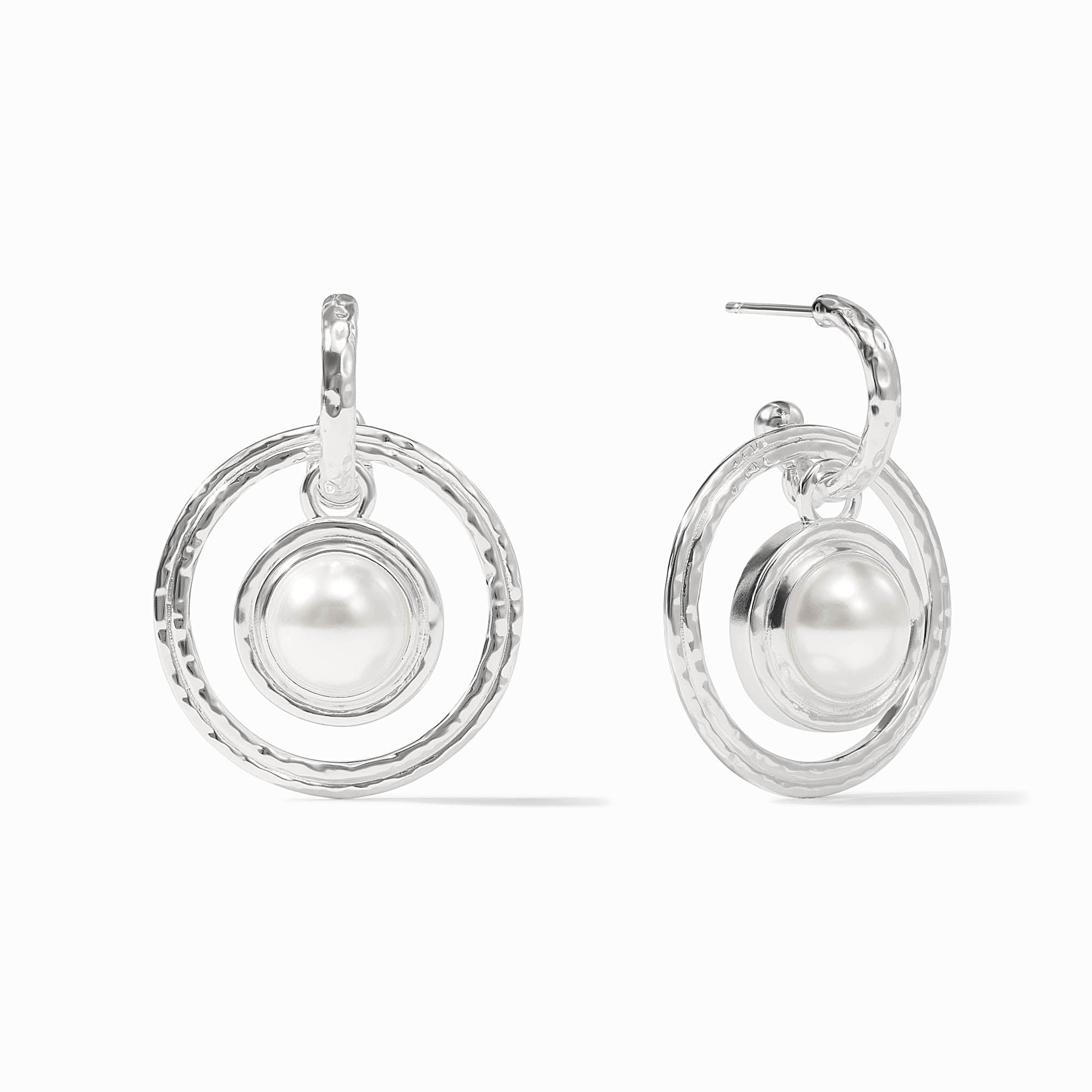Astor 6-in-1 Silver Charm Earring | Julie Vos
