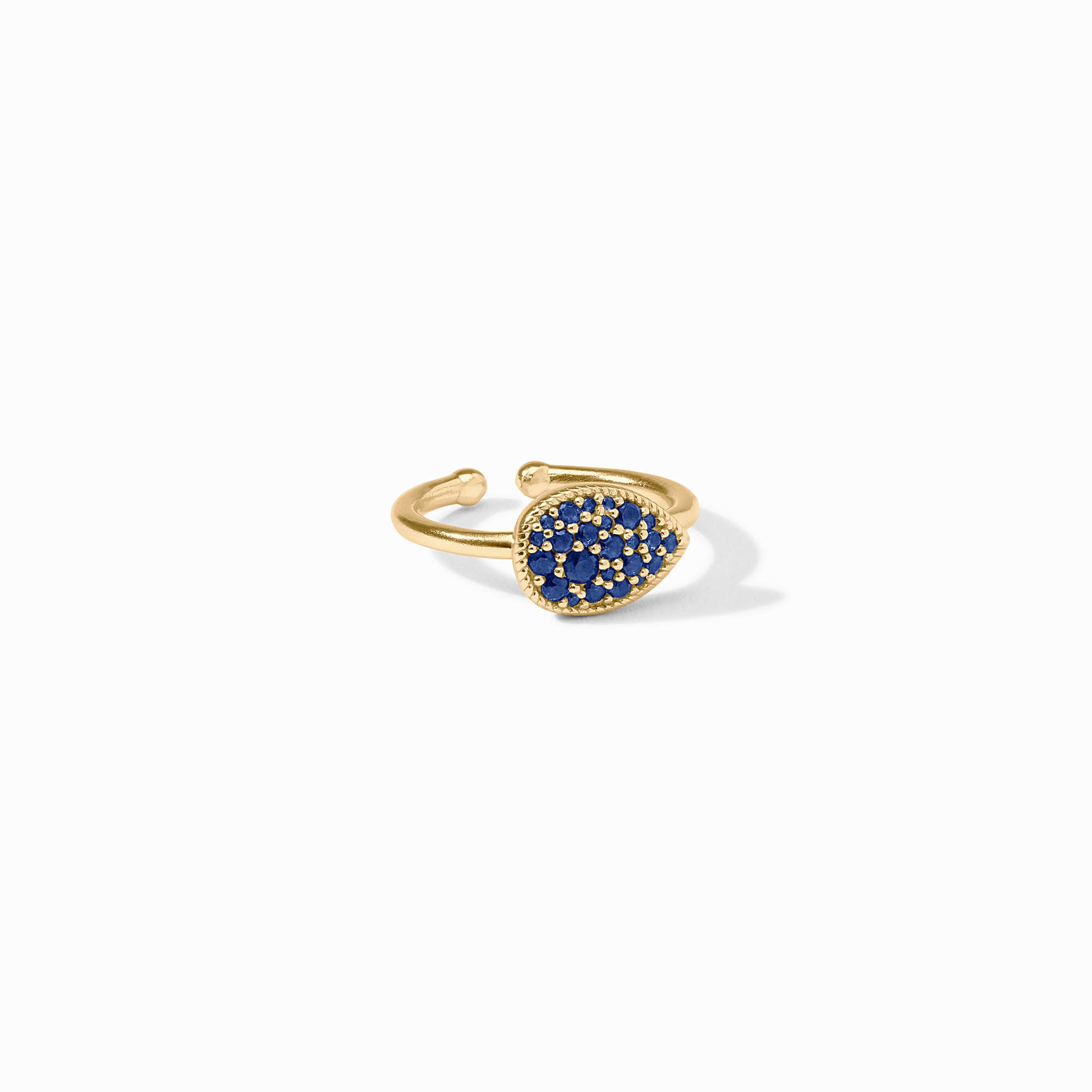 Pavé Teardrop Stacking Ring | Julie Vos