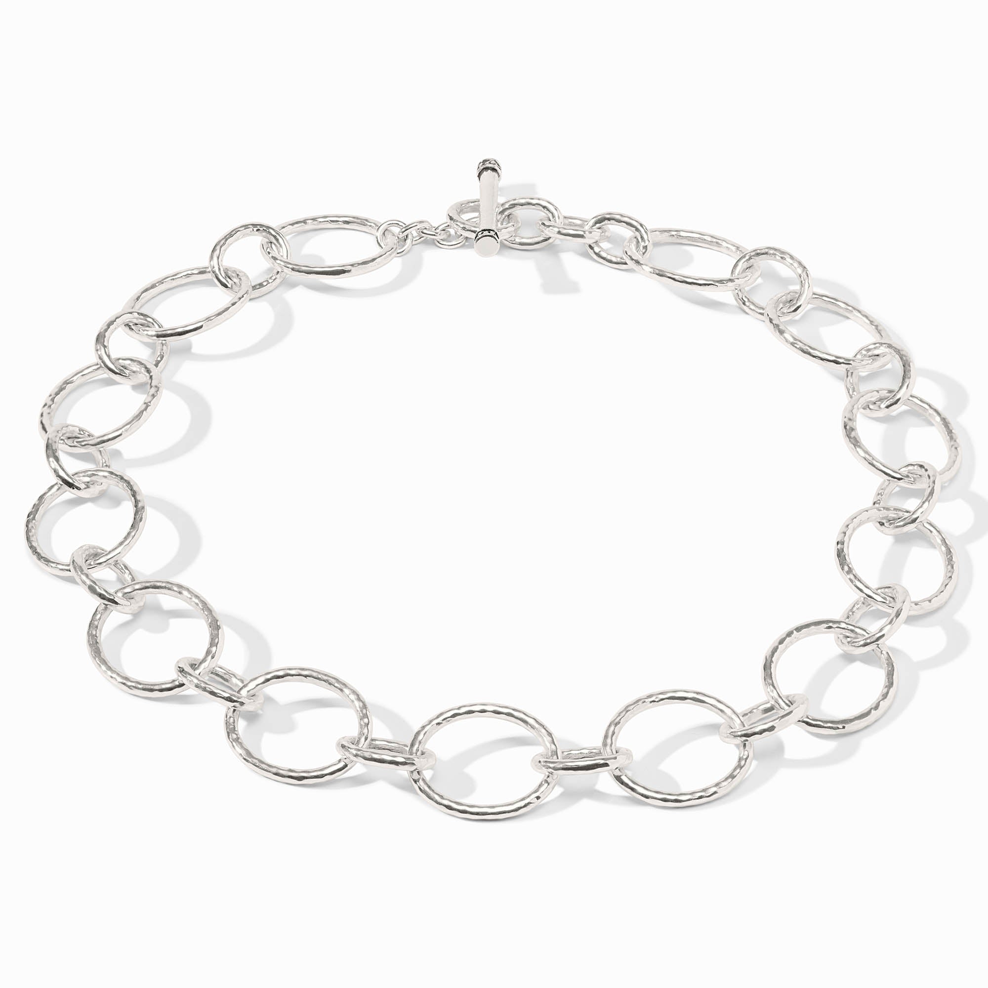 Catalina Light Link Silver Necklace | Julie Vos