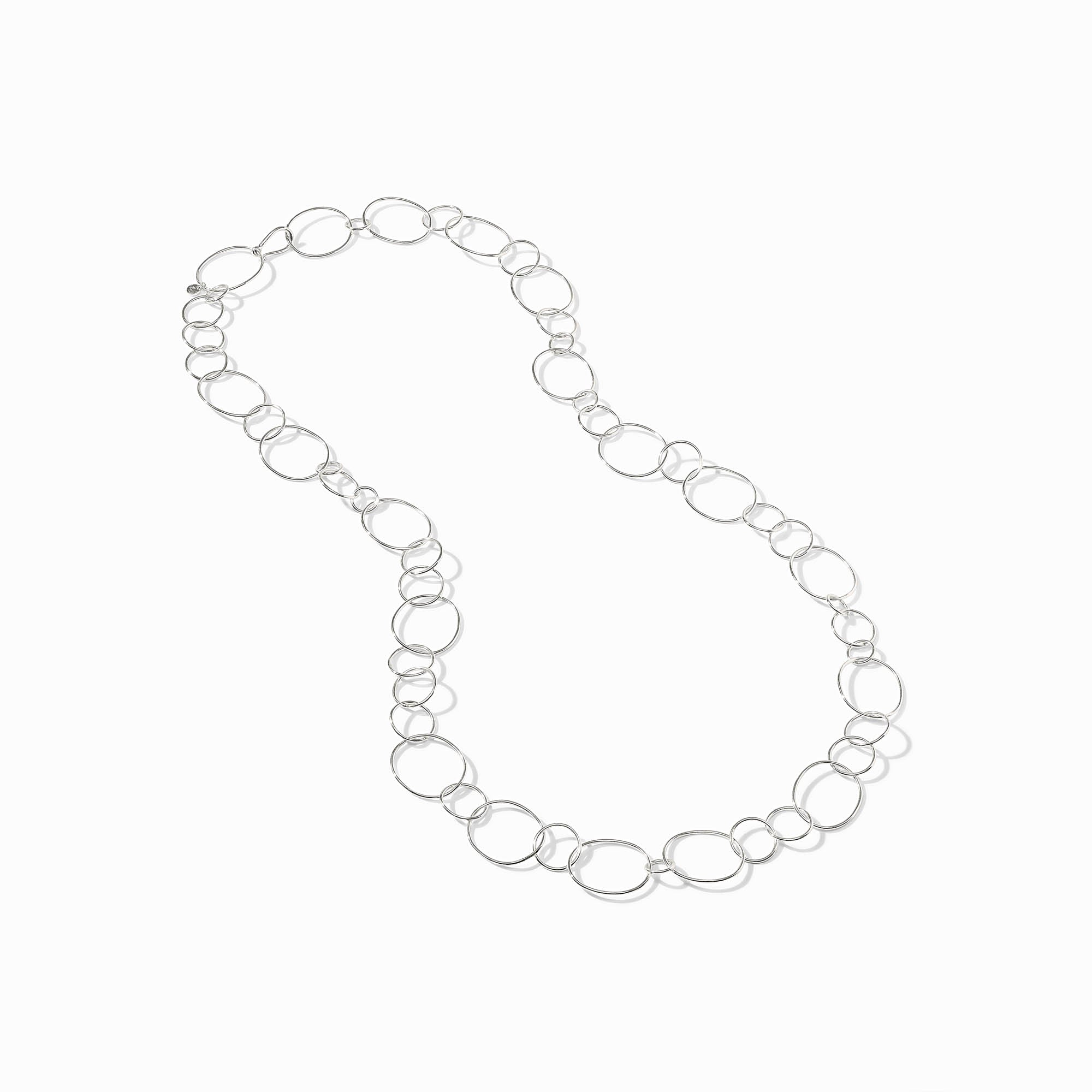 Silver Colette Smooth Silver Necklace | Julie Vos