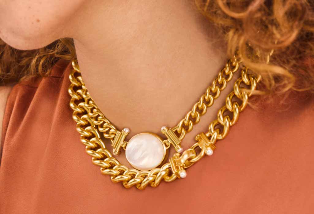 24K Gold Plate & Gemstone Bracelets | Julie Vos
