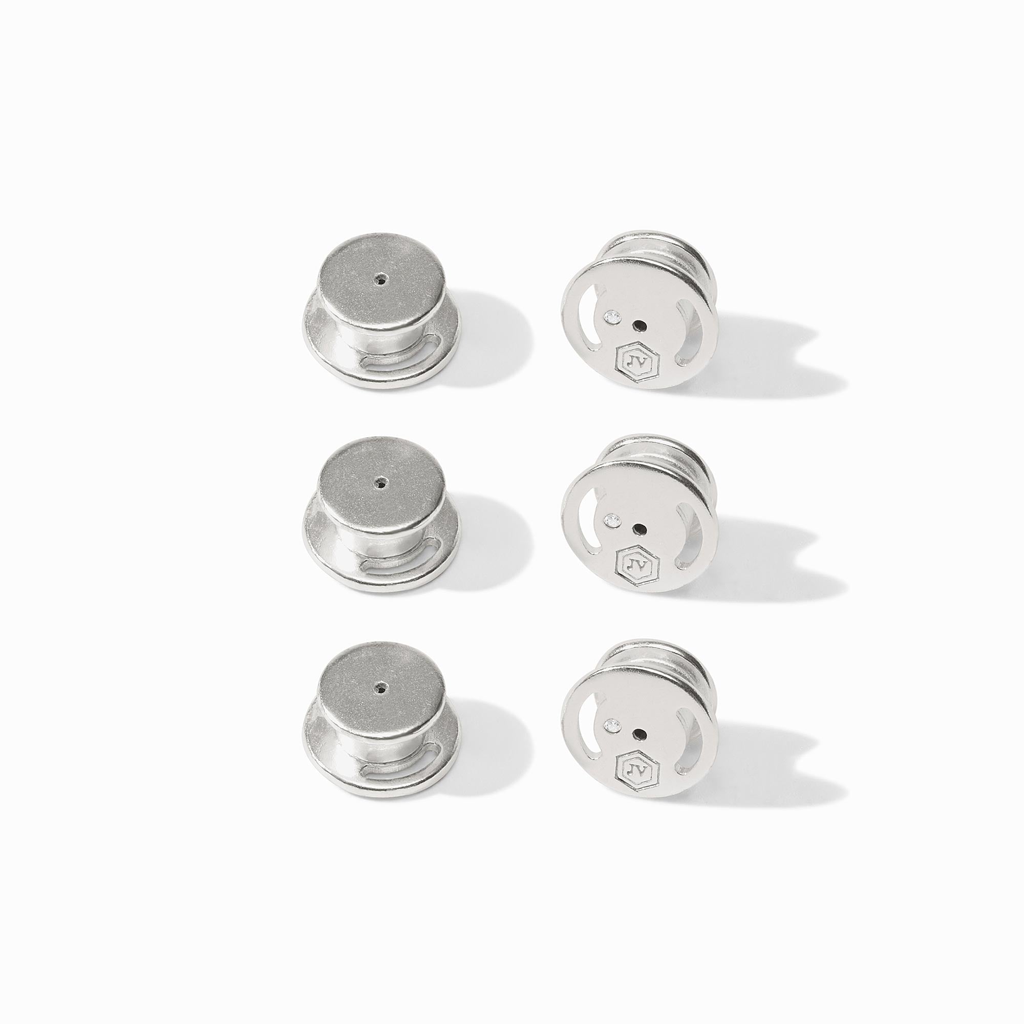 Signature Silver Large Earring Back Set | Julie Vos