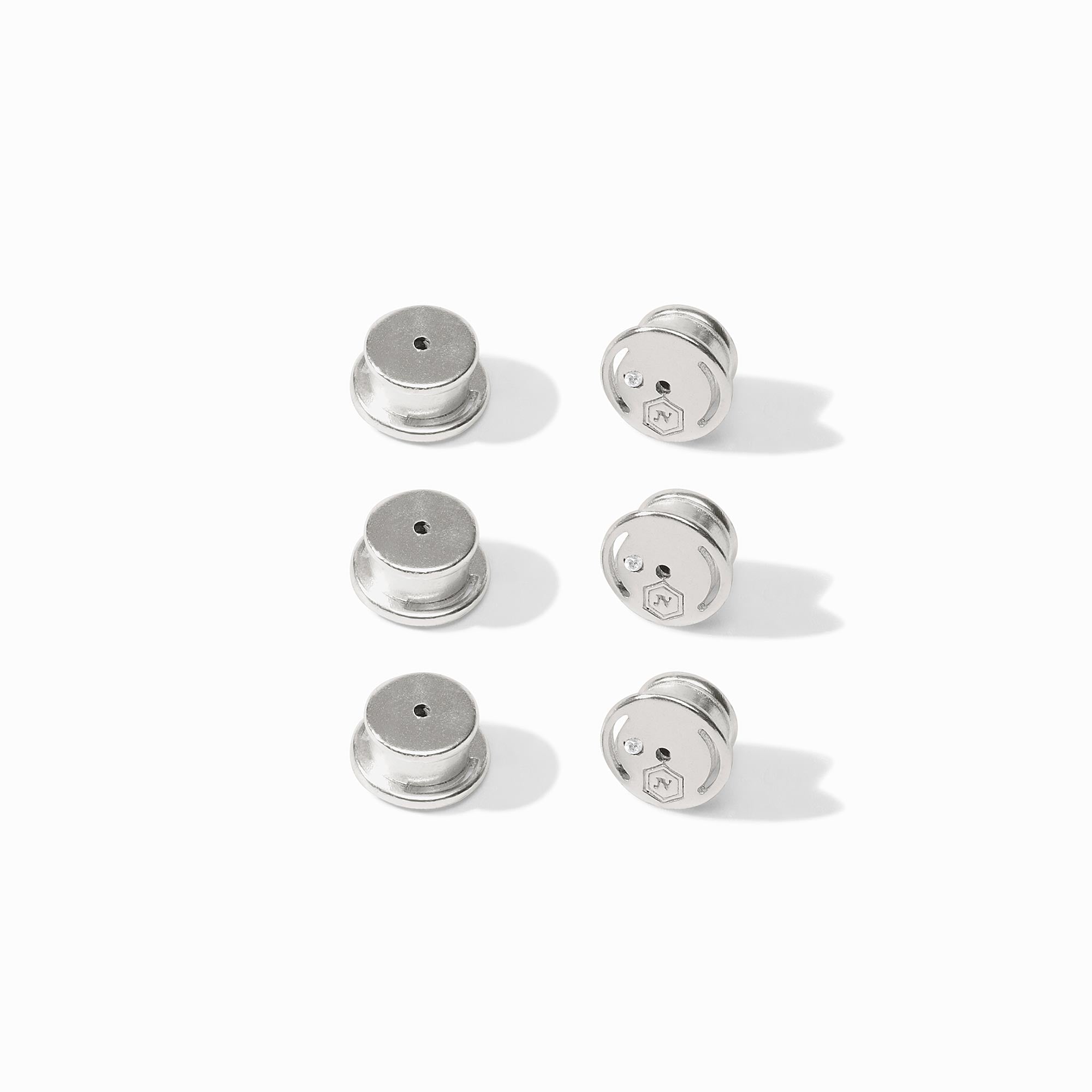 Signature Silver Small Earring Back Set | Julie Vos
