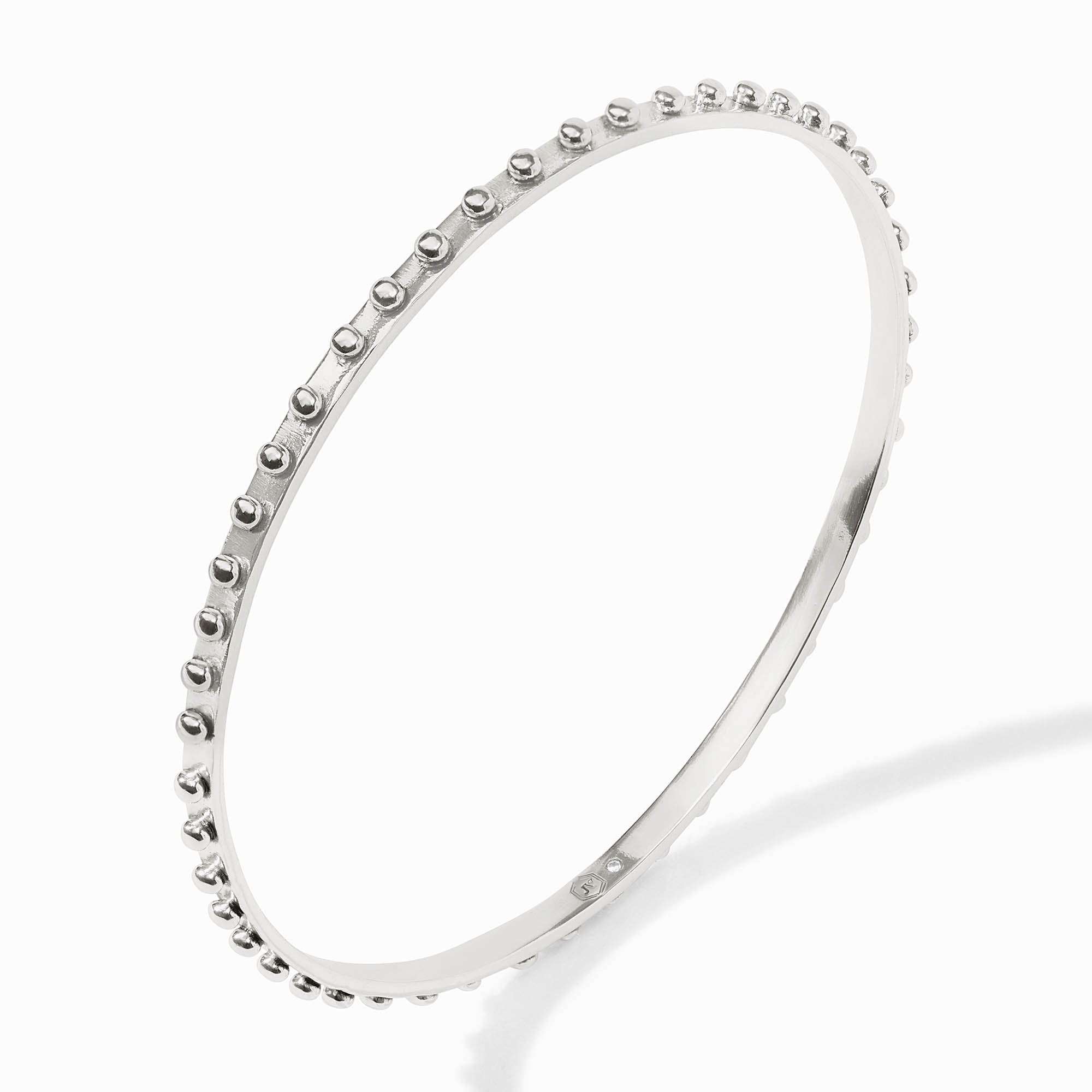 SoHo Silver Bangle Bracelet | Julie Vos