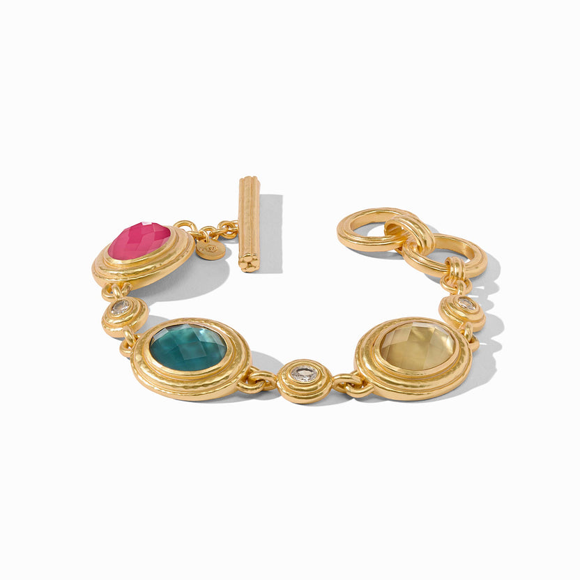 24K Gold Plate & Gemstone Bracelets | Julie Vos